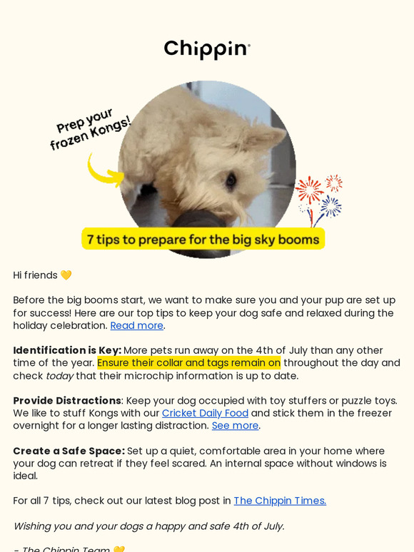 Chippin: Prepare for the sky booms | Milled