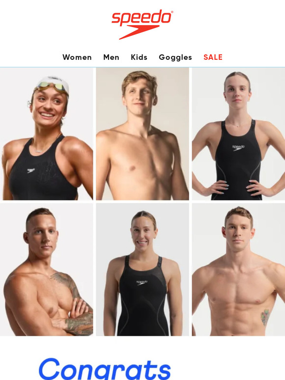 Speedo: Congratulations to our incredible Speedo athletes! | Milled
