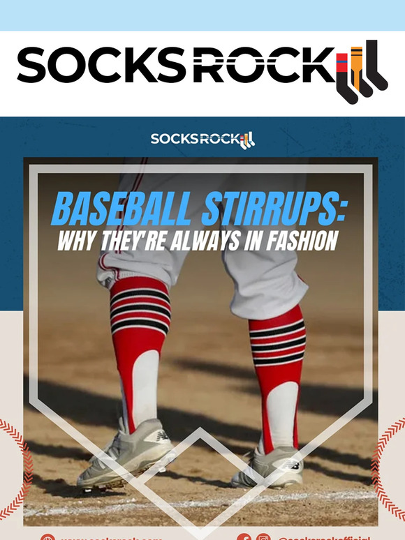 Socks Rock: Step Up Your Game: Discover Why Baseball Stirrups Are ...