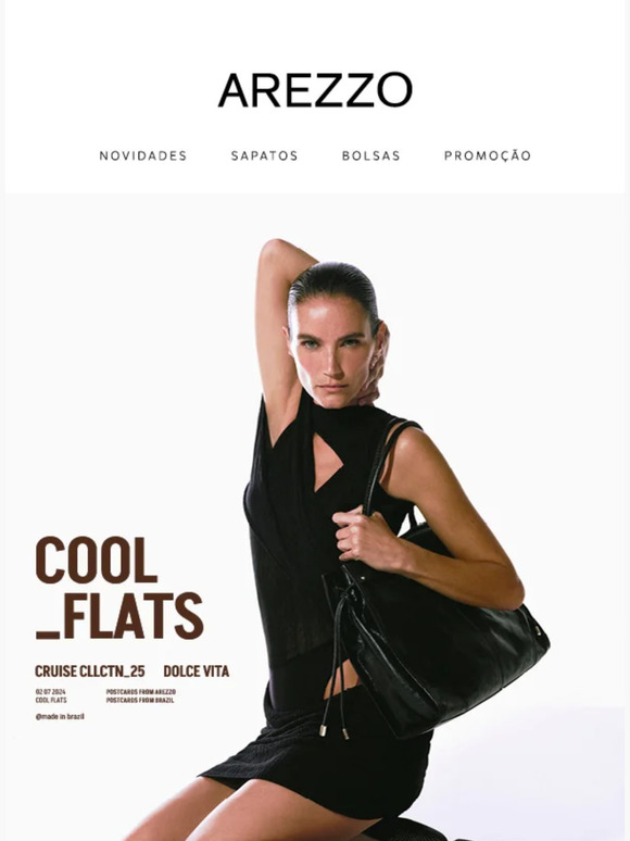 Arezzo: Lançamento Cool Flats | Milled