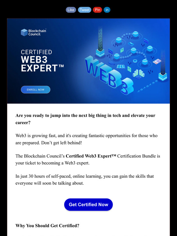 Blockchain Council: Web3 Certification: Your Key to High-Paying Jobs ...