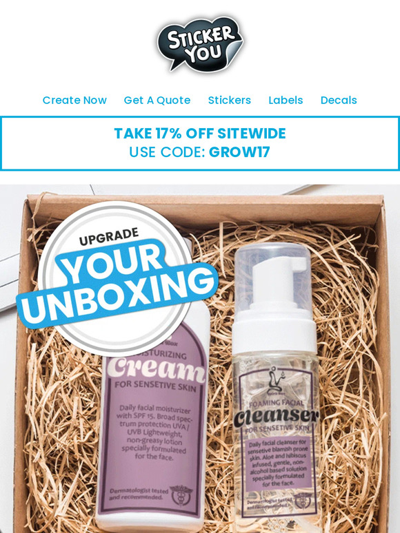 StickerYou: Upgrade Your Unboxing > | Milled