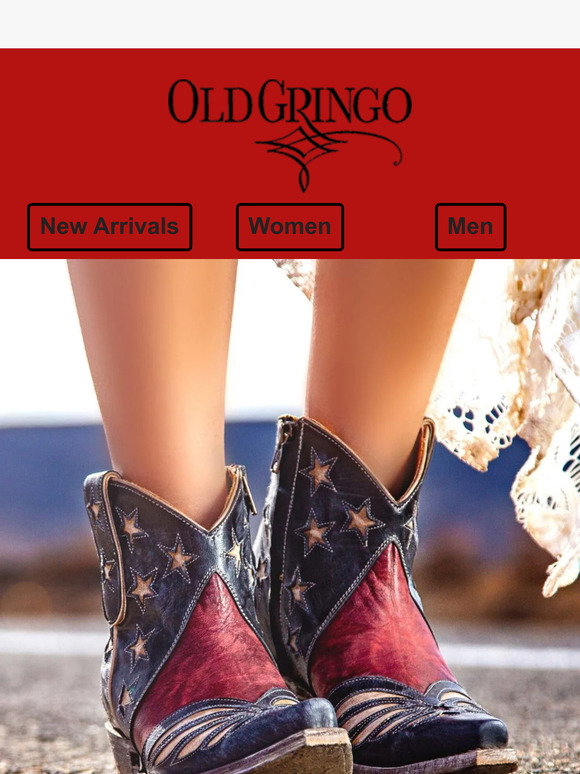 Old Gringo Boots: Happy Independence Day - 4TH OF JULY🗽 | Milled