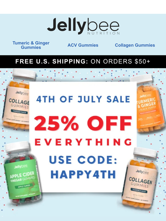 JellyBee: 🇺🇸 Happy 4th Of July | Milled