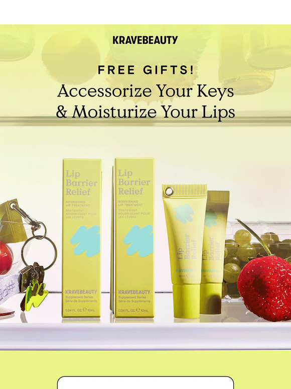 Krave Beauty: —, Want Lip Barrier Relief? | Milled
