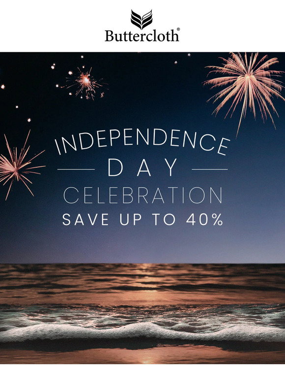 Butter Cloth: Happy 4TH Of July! HUGE Savings are On! | Milled