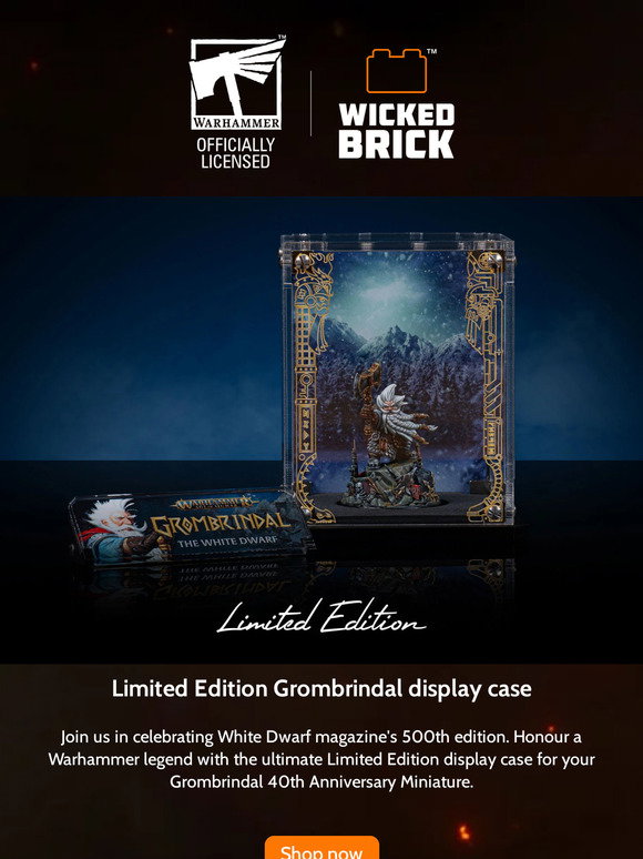 Wicked Brick: Celebrating 500 Issues Of White Dwarf - Limited Edition ...