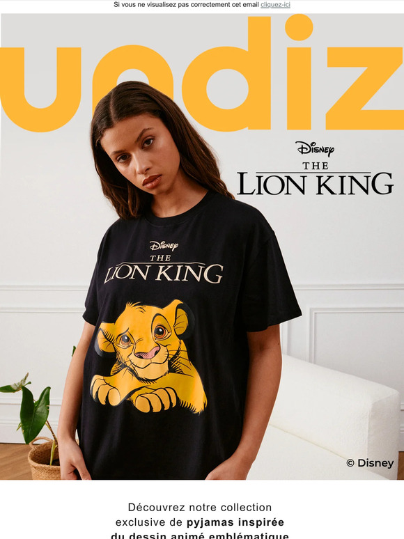 Undiz: Découvrez notre collection de pyjamas inspirée du Roi Lion 🦁 ...