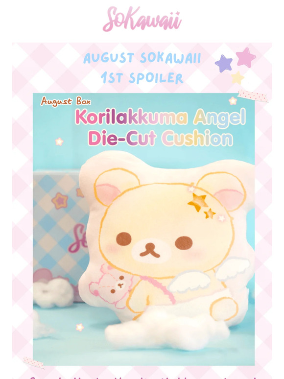 SoKawaii: 🌟 Korilakkuma is Your Angelic Companion in This Month's Box ...