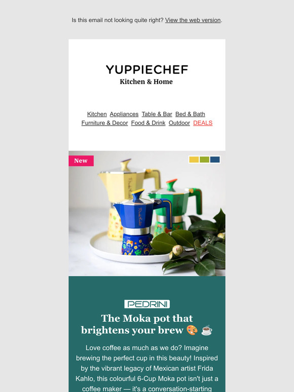 Yuppiechef: The NEW Frida Kahlo-inspired Moka Pot is here to turn heads ...