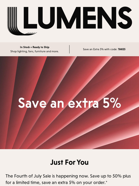 Lumens: Limited Time Only: Save an Extra 5% | Milled