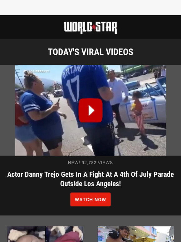 Worldstar: Actor Danny Trejo Gets In A Fight At A 4th Of July Parade ...