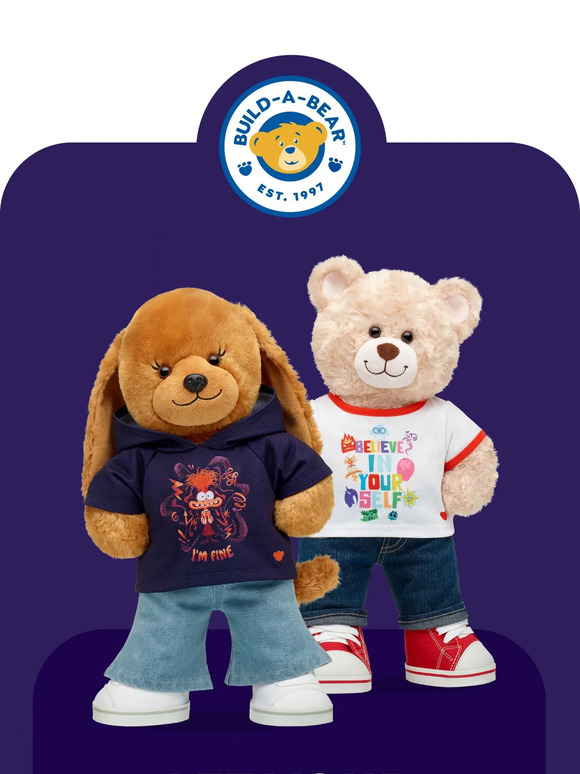 Build-A-Bear: NEW from Disney & Pixar's Inside Out 2! | Milled