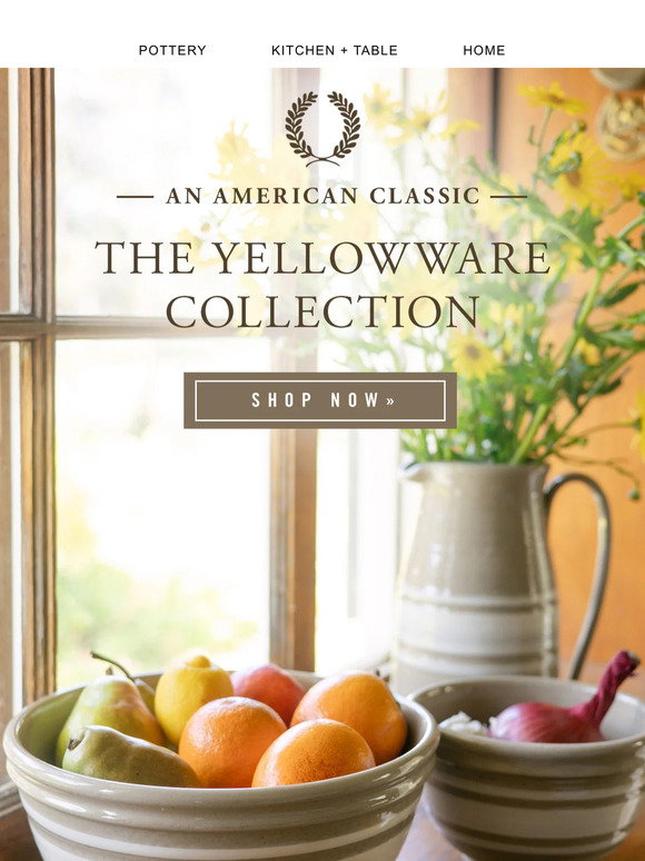 Farmhouse Pottery: Bring Home An Iconic Kitchen Staple | Milled