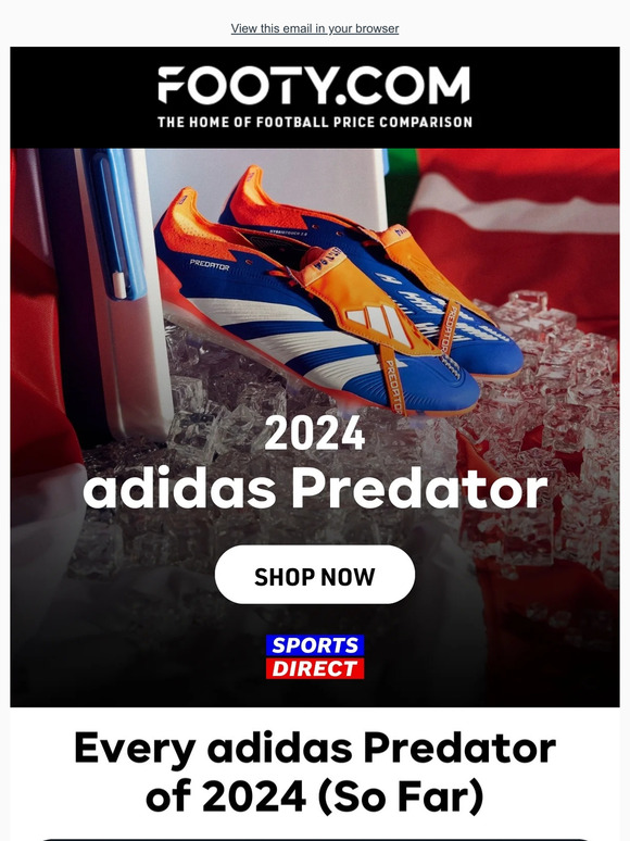 Footy.com: Every adidas Predator of 2024 👀 | Milled