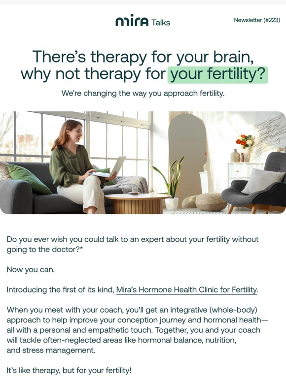 Mira Fertility: Meet your “fertility therapist” 👋 | Milled