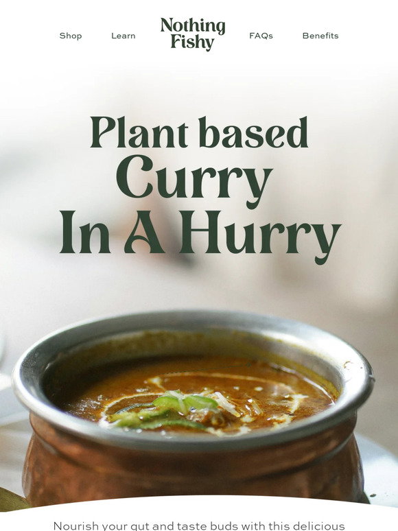 Nothing Fishy: Best plant-based curry you'll ever try! 🍛 | Milled