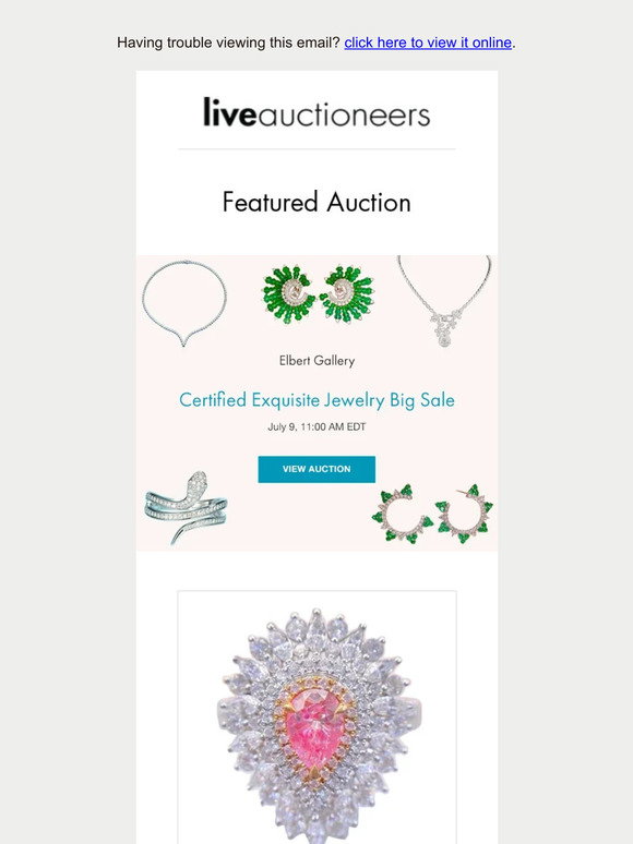 LiveAuctioneers: Signature Gems | Milled