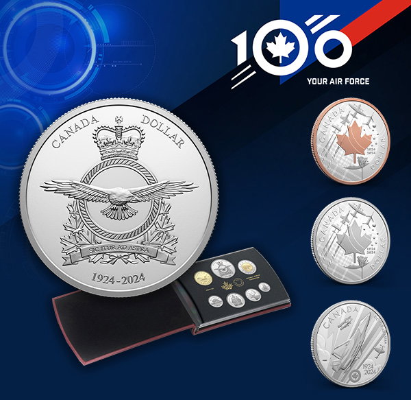 Royal Canadian Mint: The RCAF Centennial commemoration continues with ...