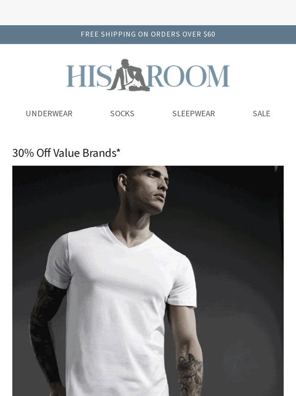 HisRoom: 30% Off Hanes, Champion, Russell & More! | Milled
