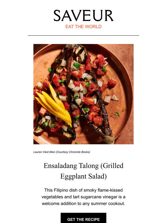 SAVEUR: Meet Filipino grilled eggplant salad, our new favorite cookout ...