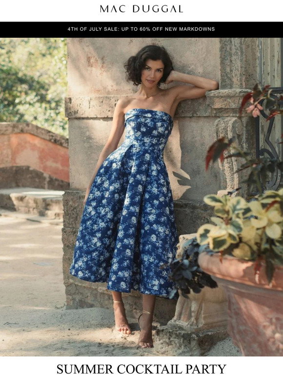 Mac Duggal: The Summer Cocktail Party Edit | Milled