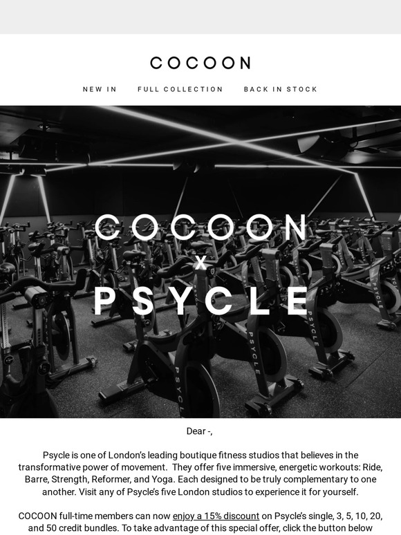 COCOON: Discover COCOON x PSYCLE | Milled