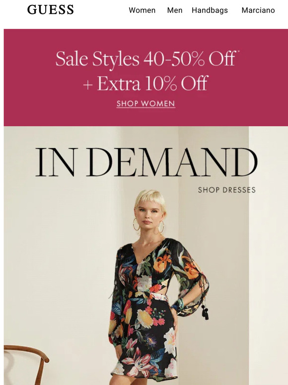 GUESS? Email Newsletters: Shop Sales, Discounts, and Coupon Codes