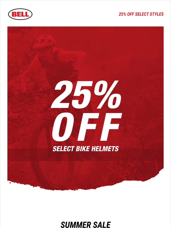 Bell Helmets: Deep Savings Alert 🚨 25% Off Select Bike Helmets | Milled