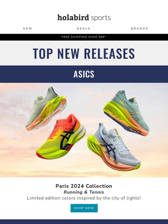 Holabird Sports: Top New Shoe Releases + ASICS Paris 2024 Collection ...