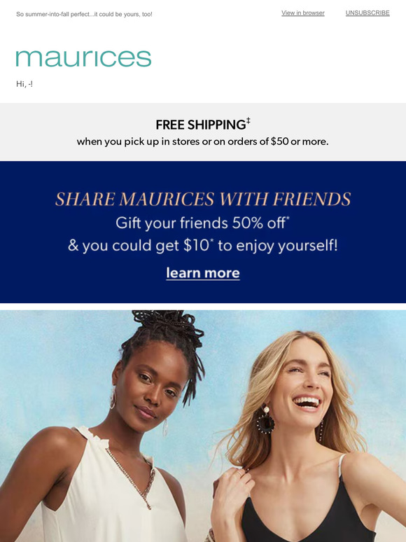 maurices: Could this be our new favorite color palette? | Milled