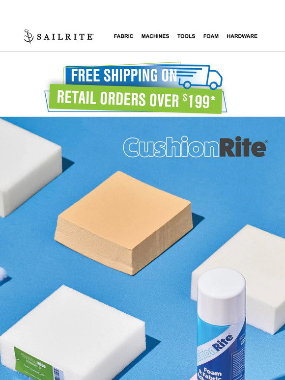Sailrite: The Best Foam for Any DIY | Milled