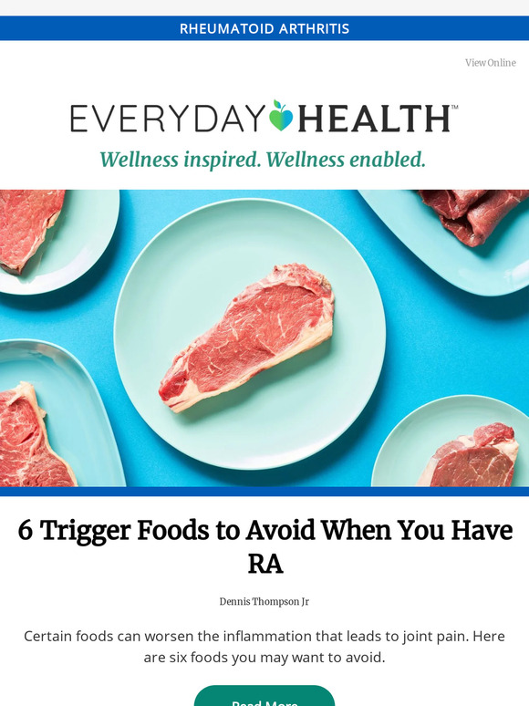 Lifescript: 6 Trigger Foods to Avoid When You Have RA | Milled