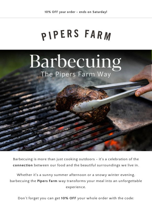 Pipers Farm: Top Tips for a Pipers Farm Barbecue | Milled