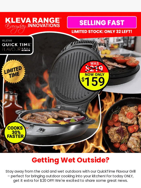 Kleva Range: Fire Up the Grill with $60 Off 🔥 | Milled