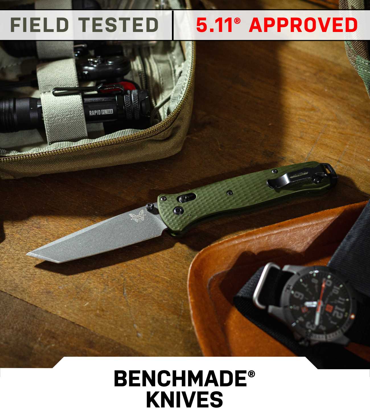 5.11 Tactical: Dial Up Your Daily Carry With BENCHMADE® Knives | Milled