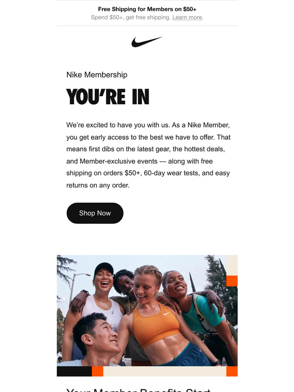 NIKE: Thanks for joining the squad, — | Milled