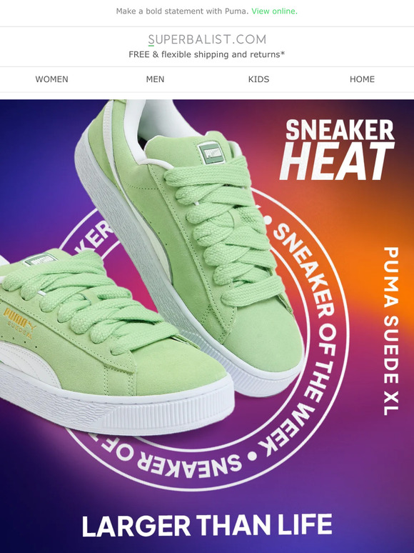 Superbalist: 🥰 Embody the spirit of the ‘90s with the Puma Suede XL 😎 ...