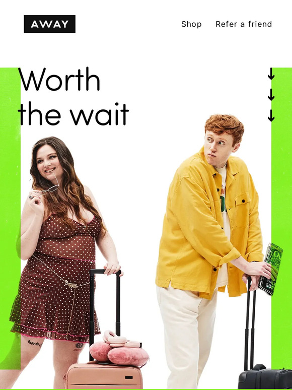 Away Email Newsletters: Shop Sales, Discounts, and Coupon Codes