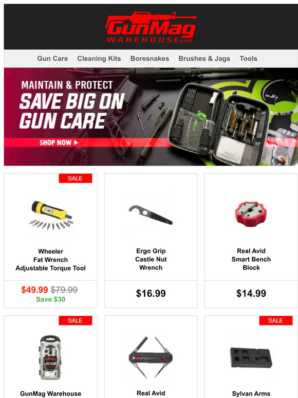 GunMag Warehouse: Gun Maintenance Made Easy | Wheeler Fat Wrench ...