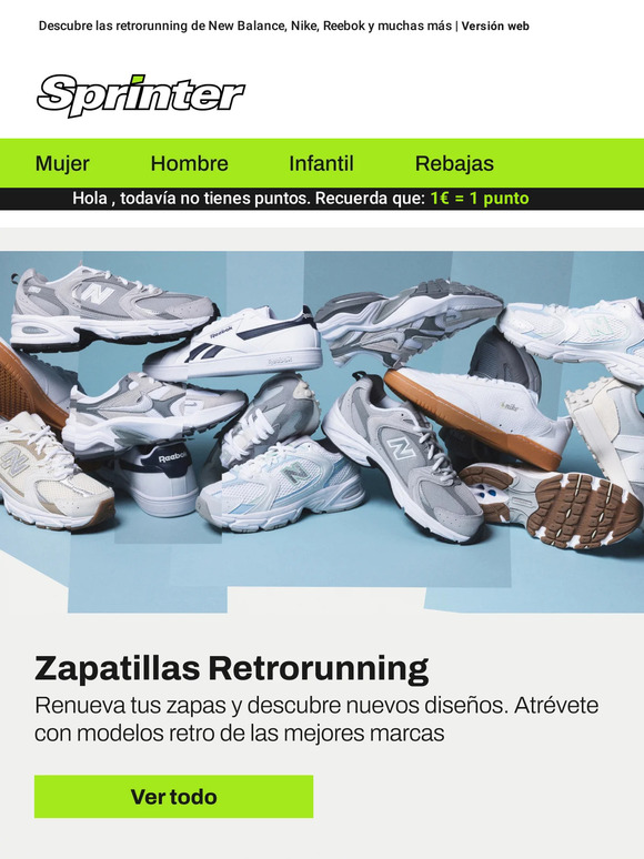 Sprinter: Sneakers Retro 😎 Tendencia | Milled