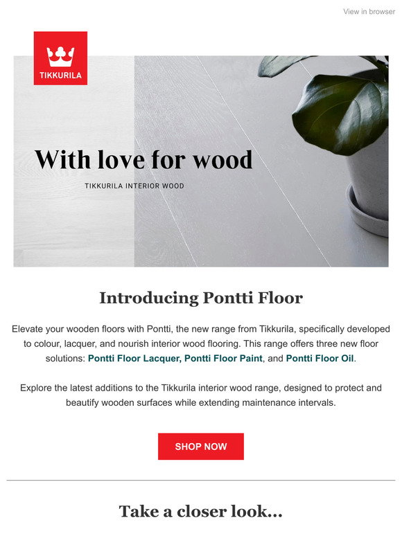 Tikkurila: Introducing the New Pontti Floor Range | Milled
