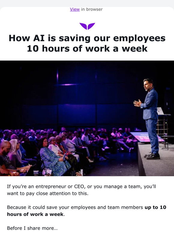 Mindvalley: How AI is saving our employees 10 hours of work a week | Milled