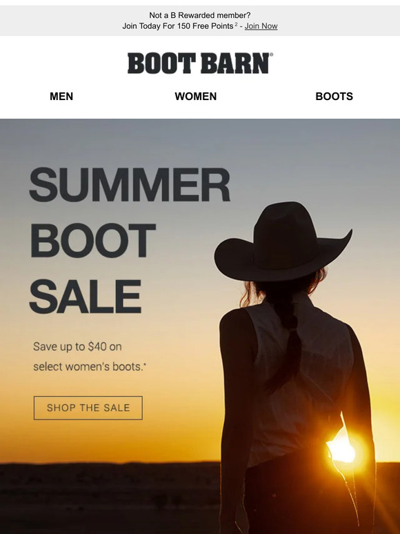 BootBarn.com: Women's Boot Sale Starts Now | Milled