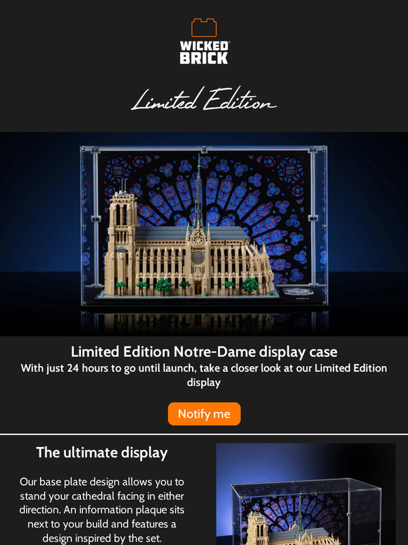 Wicked Brick: Take a closer look at our Limited Edition Notre-Dame ...