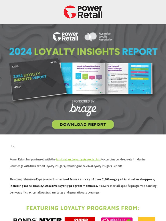 Power Retail: Dive into the 2024 Loyalty Insights Report by Power ...