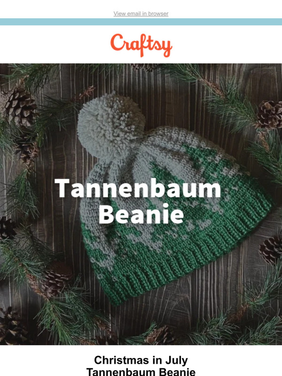 Craftsy: Going LIVE: Tannenbaum Beanie with Brenda K.B. Anderson | Milled