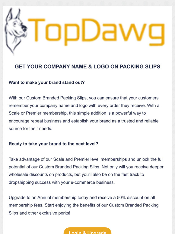TopDawg: Increase Sales and Customer Retention with Custom Branded ...