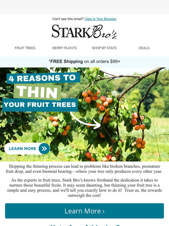 Stark Bro's: 🌳 4 Reasons Why You Shouldn’t Skip Thinning your Fruit ...