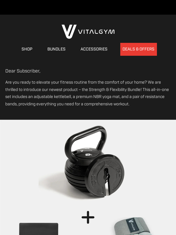 Vital Gym: Discover the home workout solution with our newly launched ...